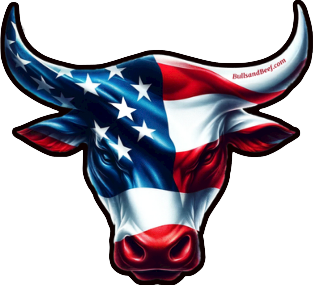 Bull Head Stickers — American Beef Producer
