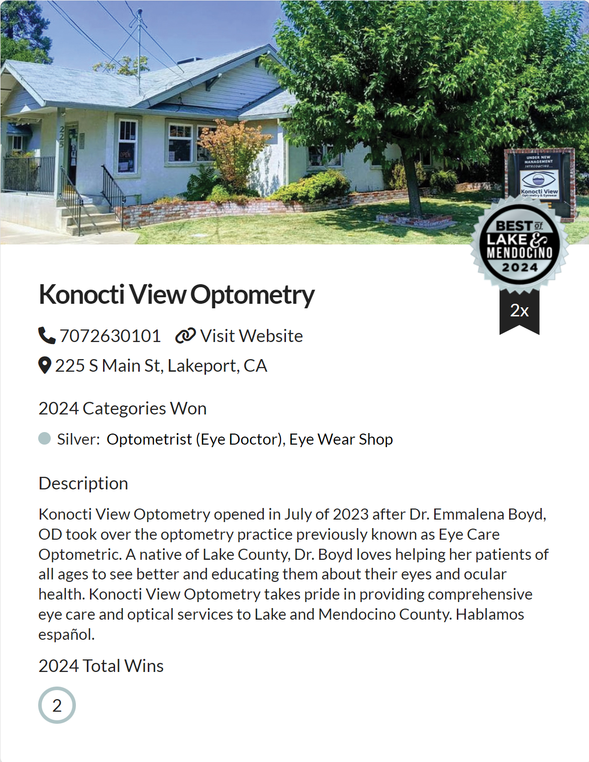 Konocti View Optometry & Eyewear