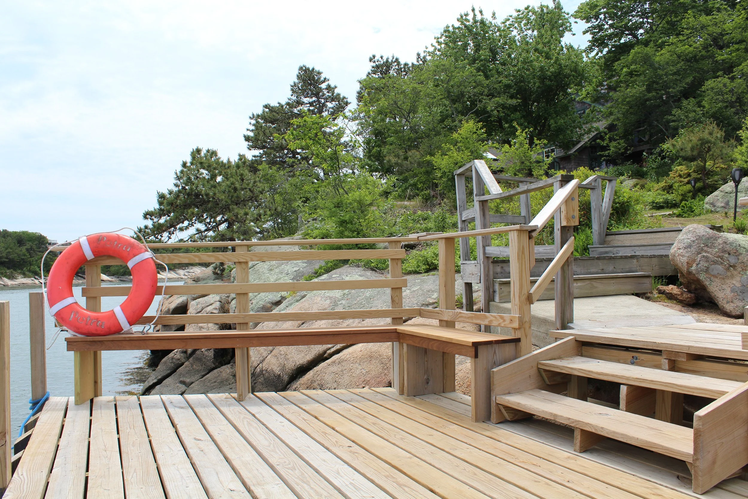 Thimble Islands Residence Deck — Petra Construction Corporation