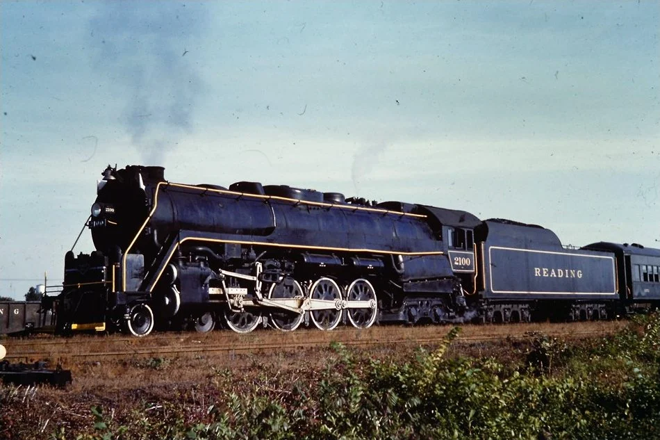 Reading No. 2100 Gallery — American Steam Railroad
