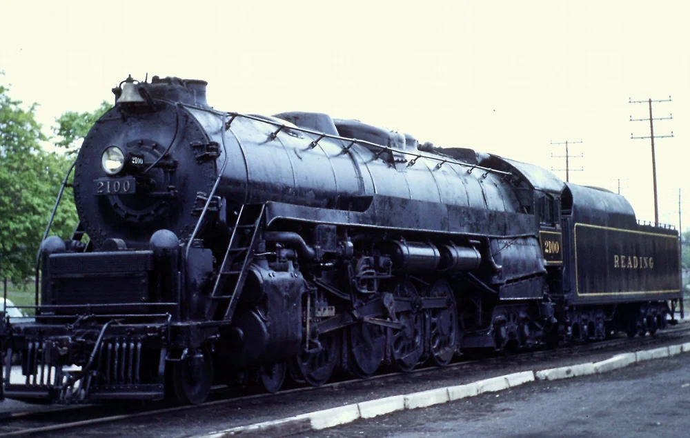 Reading No. 2100 Gallery — American Steam Railroad