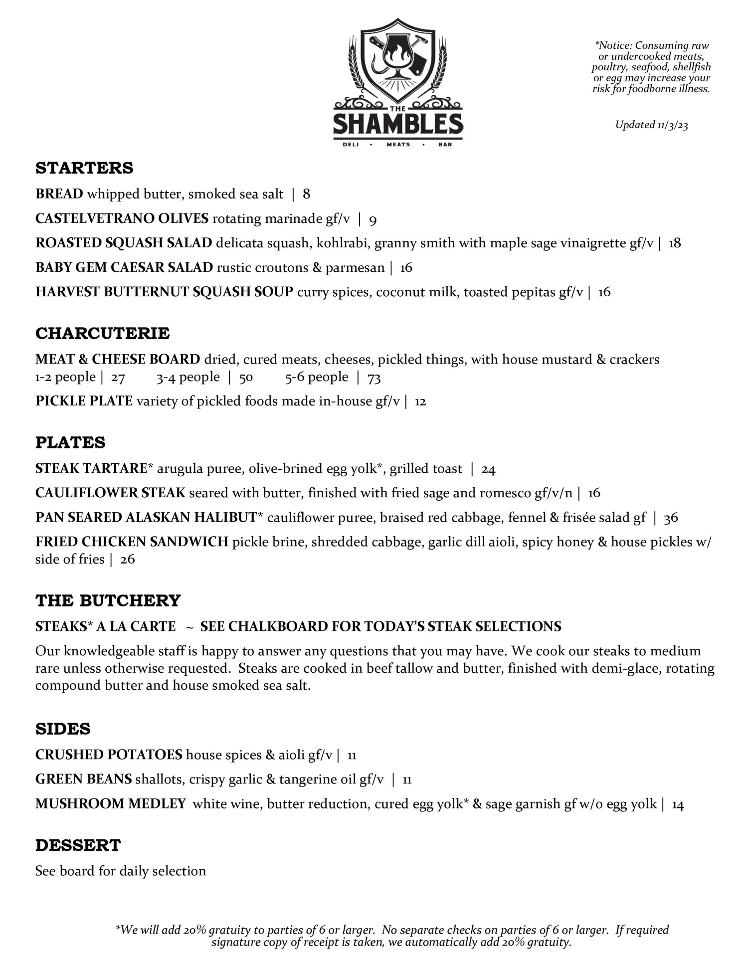 THE SHAMBLES