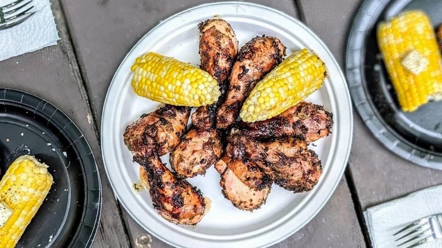 Fiery Grilled Jerk Chicken with Homemade Marinade Recipe