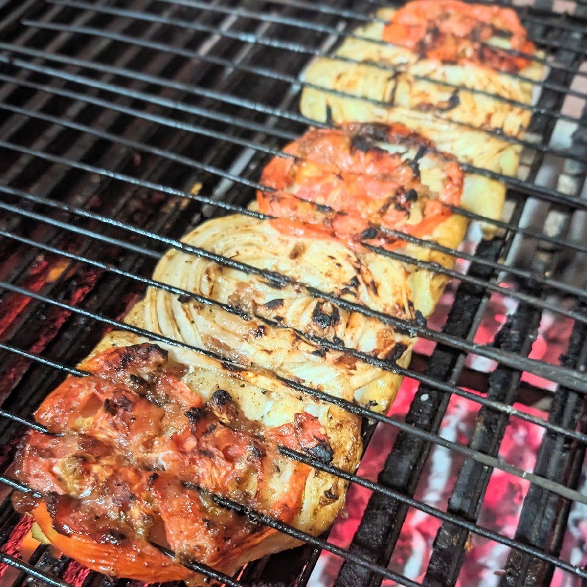 Perfectly Grilled Cod with Middle Eastern Topping