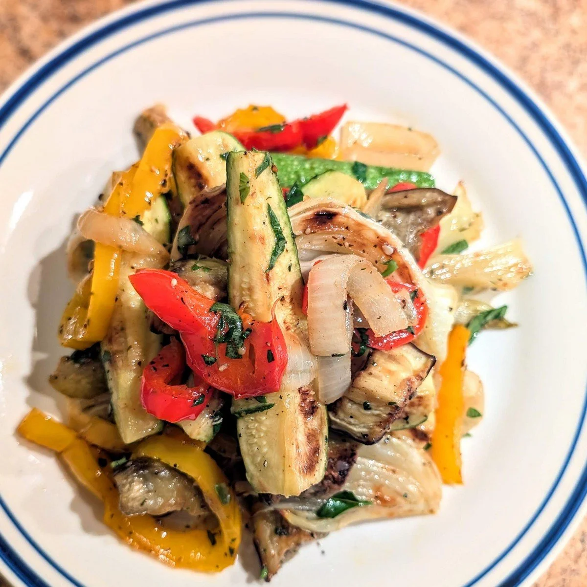 Oven Roasted Mediterranean Vegetables