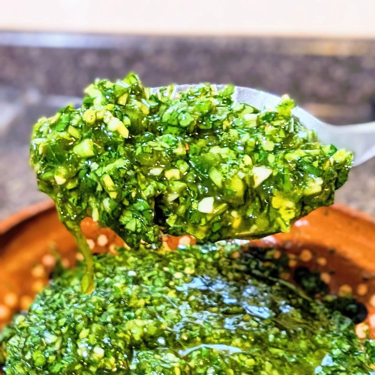 Zhoug: Spicy Cilantro Sauce Recipe