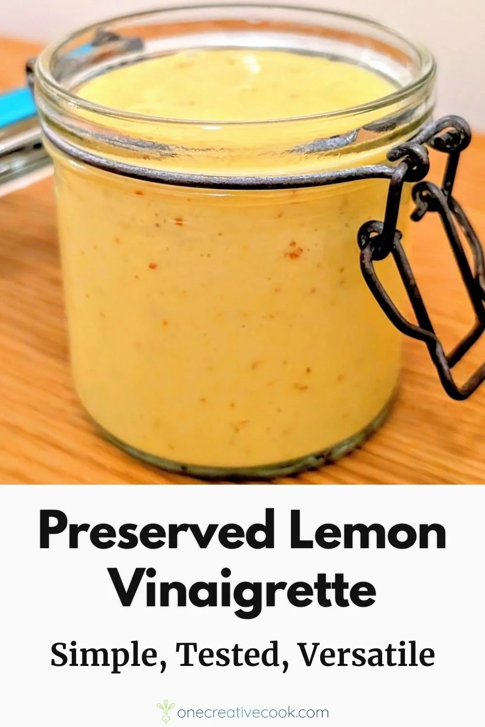 Quick Preserved Lemon Vinaigrette Recipe