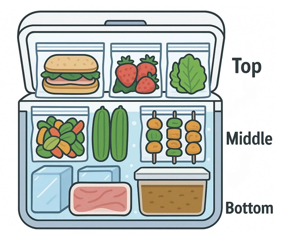 How to Pack a Cooler for Camping: Keep Food Fresh and Organized