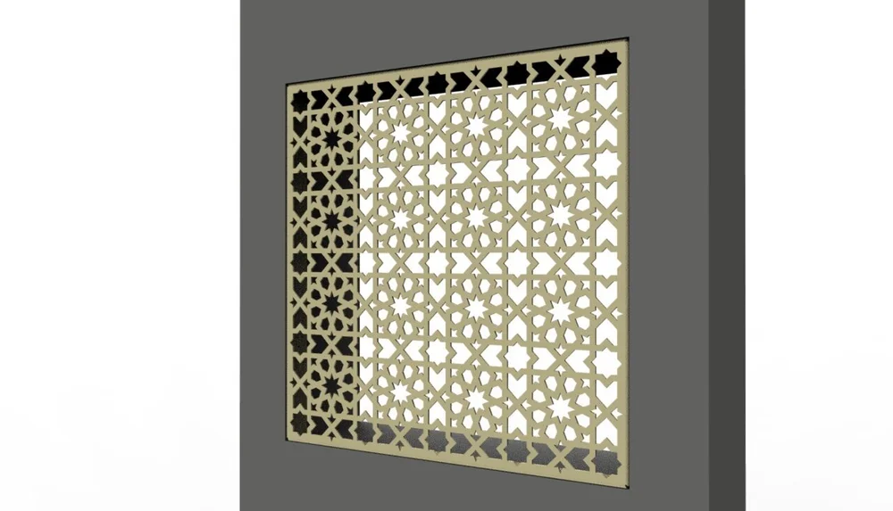 The different ways we can affix your Mashrabiya Panels — ABIYA