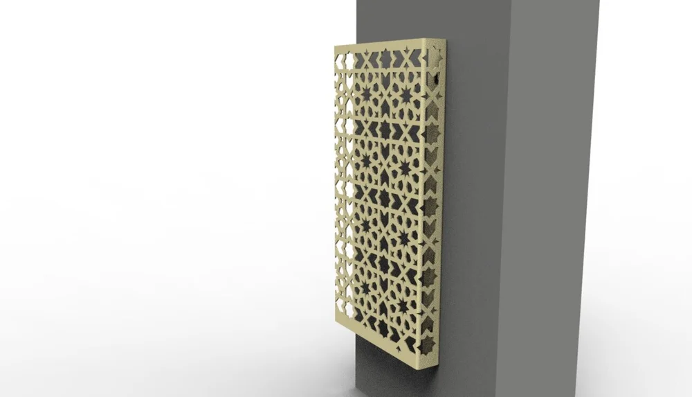 The different ways we can affix your Mashrabiya Panels — ABIYA