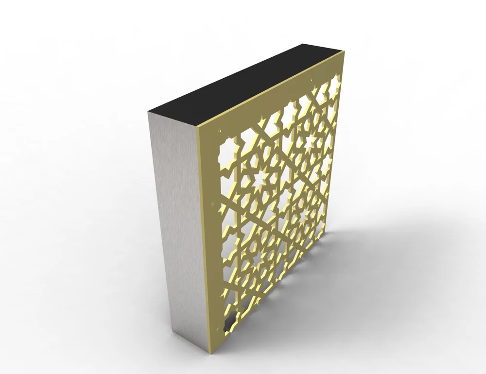 The different ways we can affix your Mashrabiya Panels — ABIYA