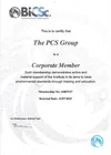 BICS Certificate — The PCS Group