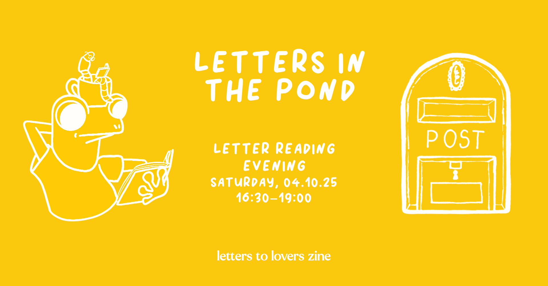 Letter Reading Evening — The Pond