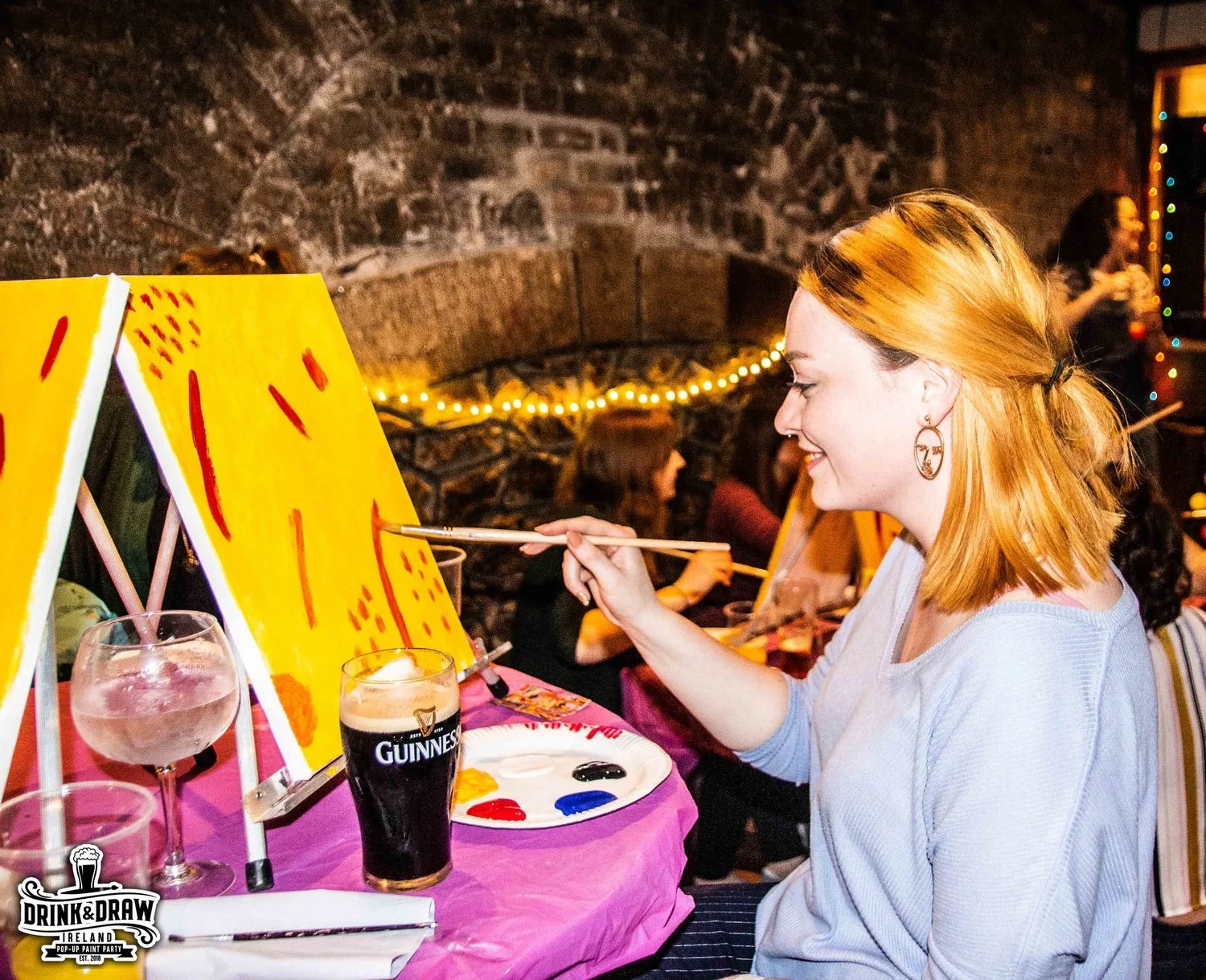 Drink and Draw website