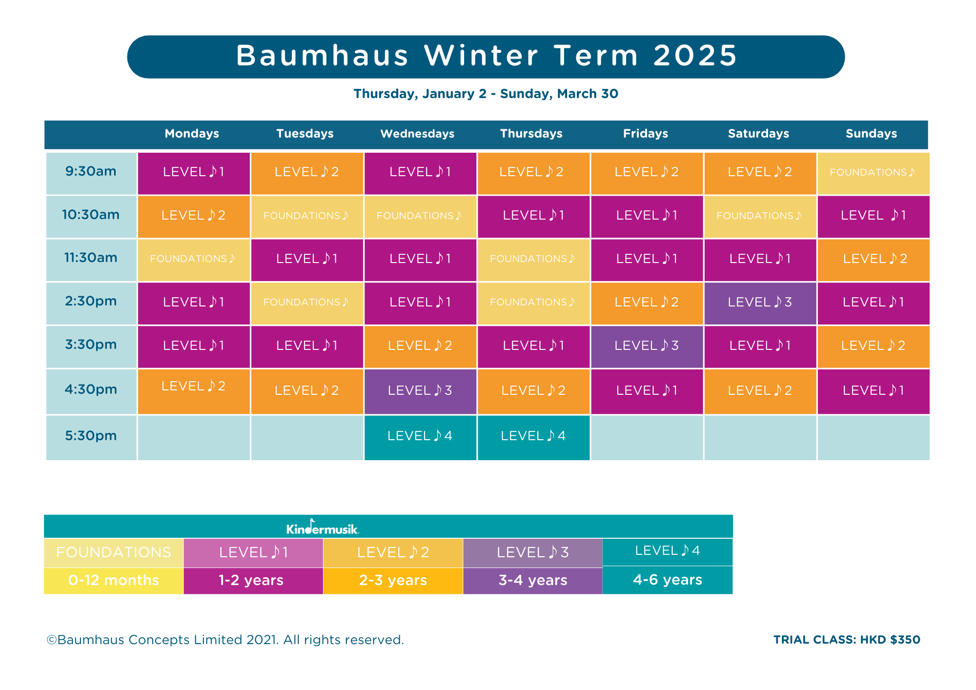 Winter Term 2025 — Baumhaus