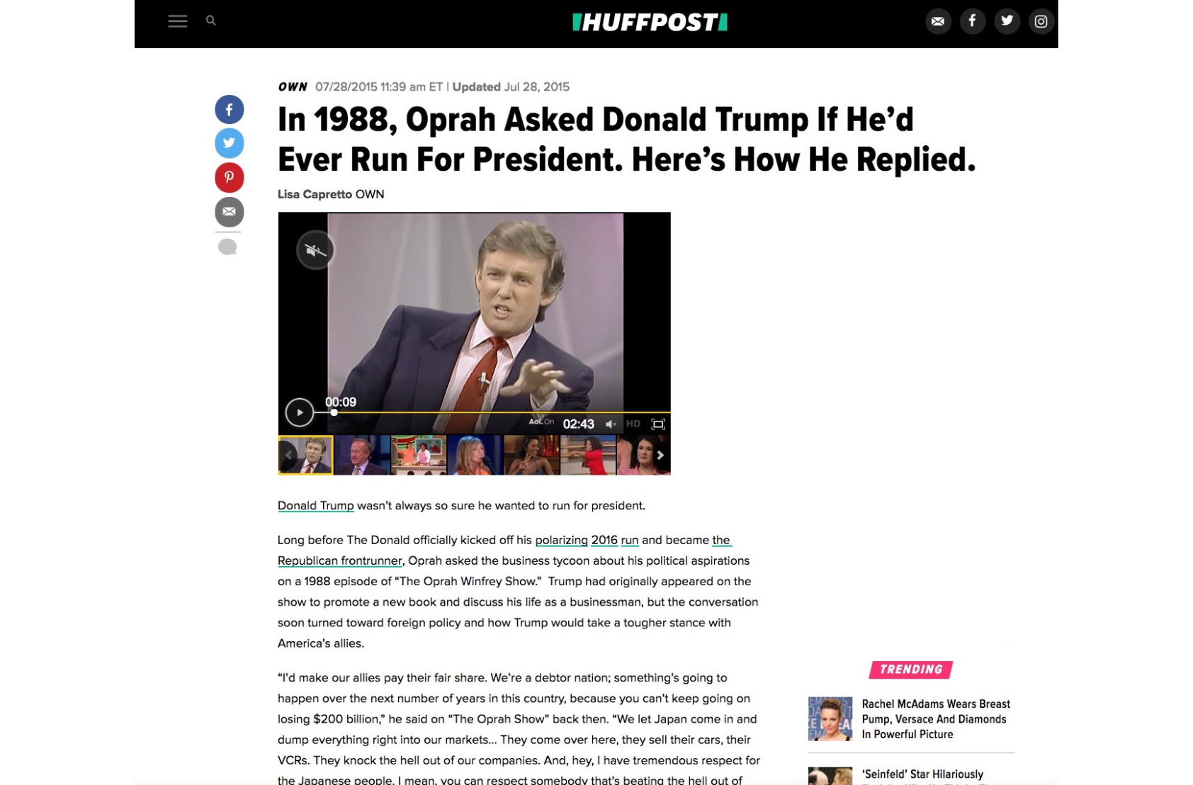 Lisa Capretto | Writer, Editor, Content Strategist