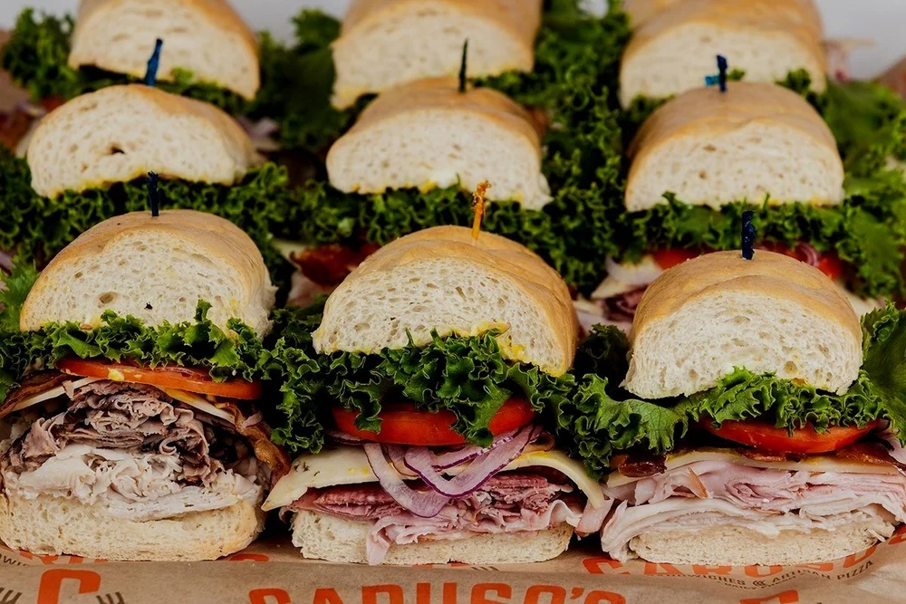 U-District Catering Menu — Caruso's Sandwich & Artisan Pizza