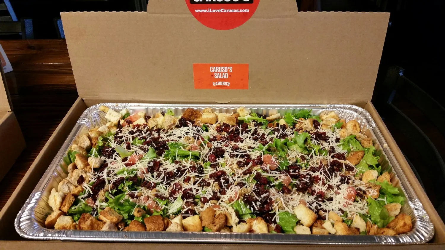 Coeur d'Alene Catering Menu — Caruso's Sandwich & Artisan Pizza