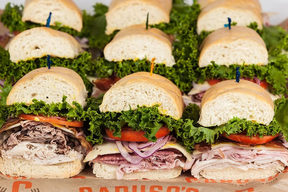 Spokane Valley Catering Menu — Caruso's Sandwich & Artisan Pizza