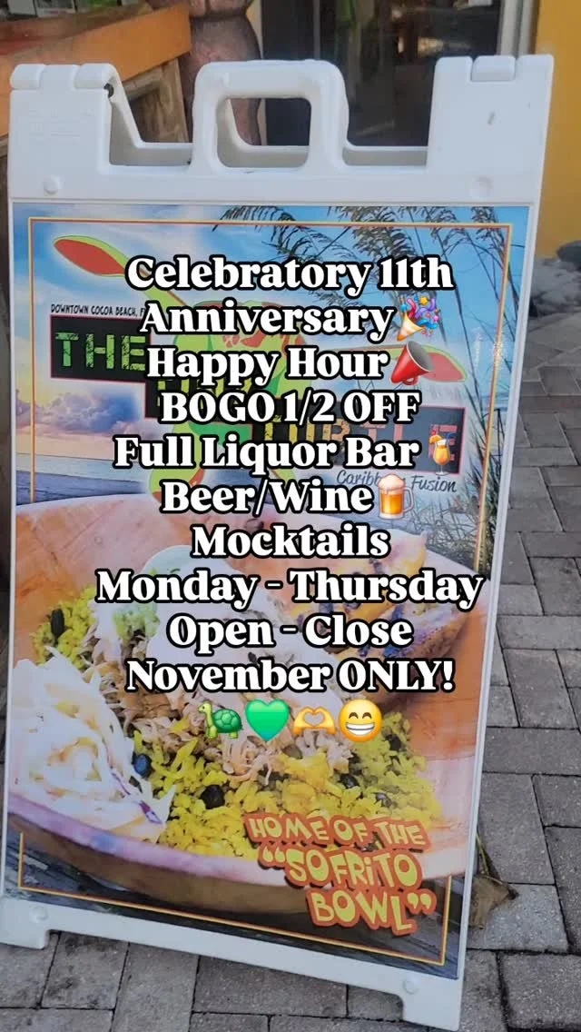 The Tiny Turtle - Caribbean Fusion Cuisine | Cocoa Beach, FL