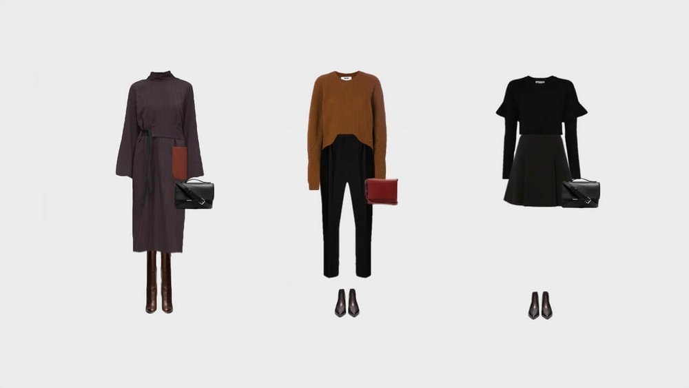 How to add color to your black outfit