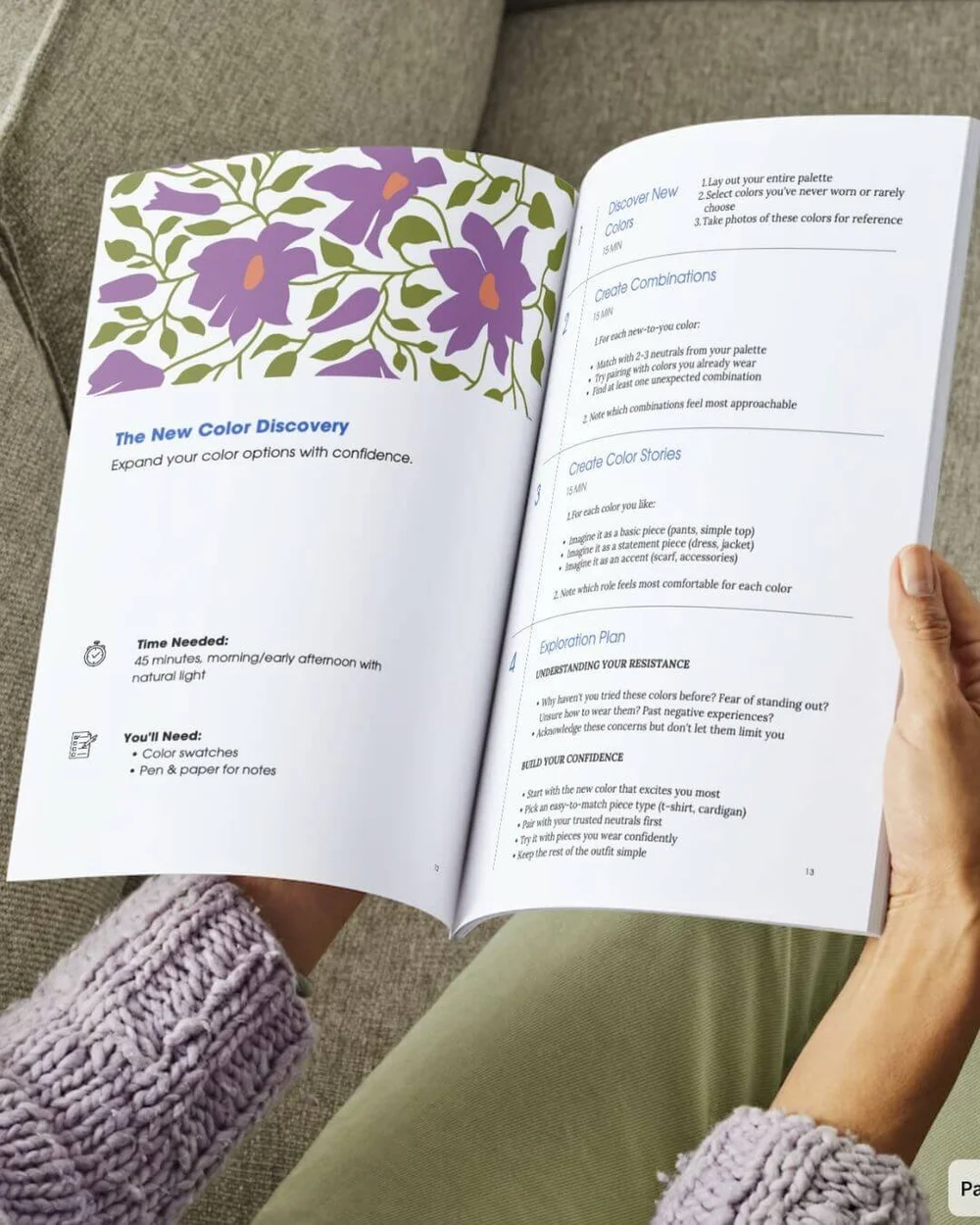 Color Confidence Workbook | Master Your Seasonal Color Type Palette