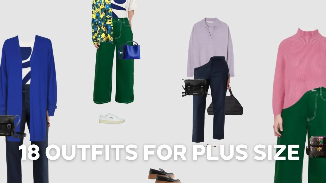 18 Outfit Ideas for Plus Size Capsule Wardrobe
