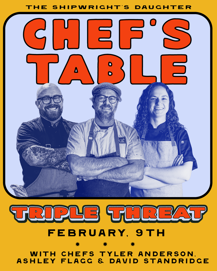 Chef Tyler Anderson + Chef Ashley Flagg Dinner | The Shipwright’s ...