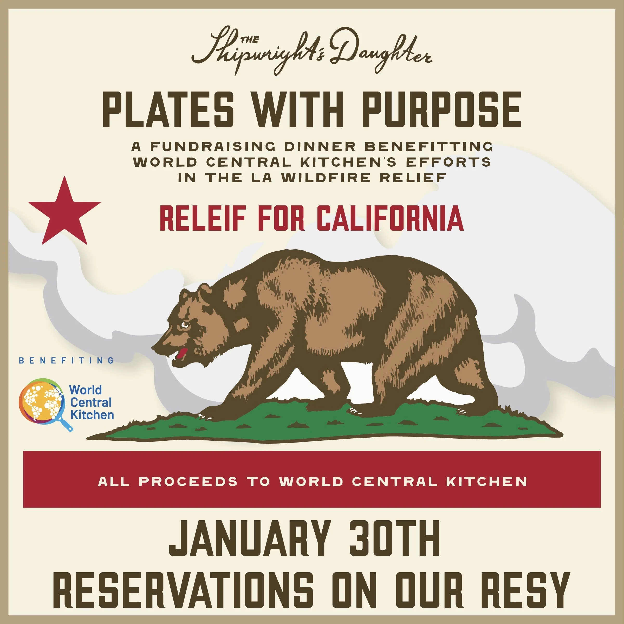 Plates with Purpose: Join The Shipwright's Daughter for an LA Wildfire ...