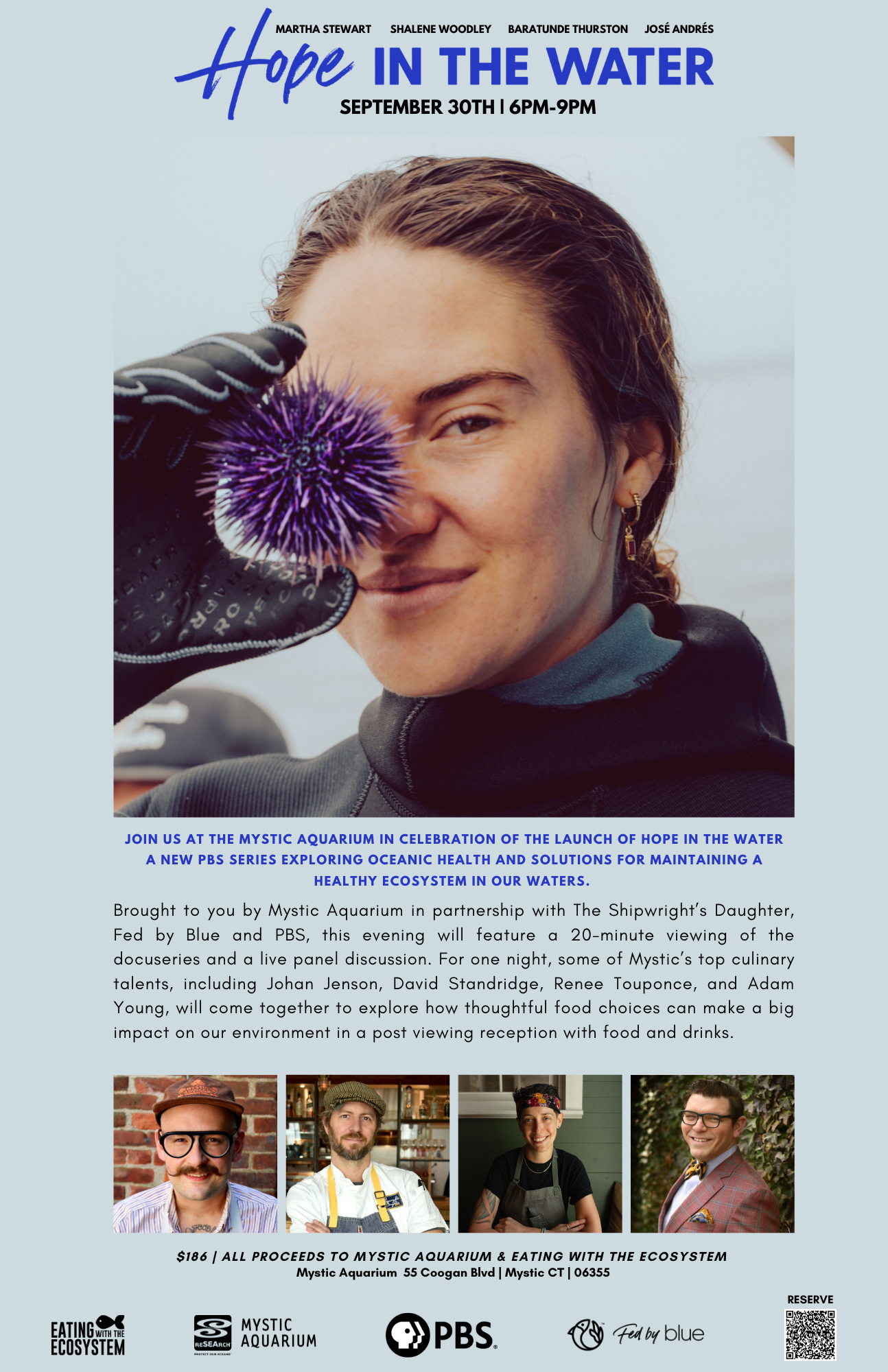 Hope in the Water | Mystic Aquarium, Shipwright's Daughter, PBS & Fed ...