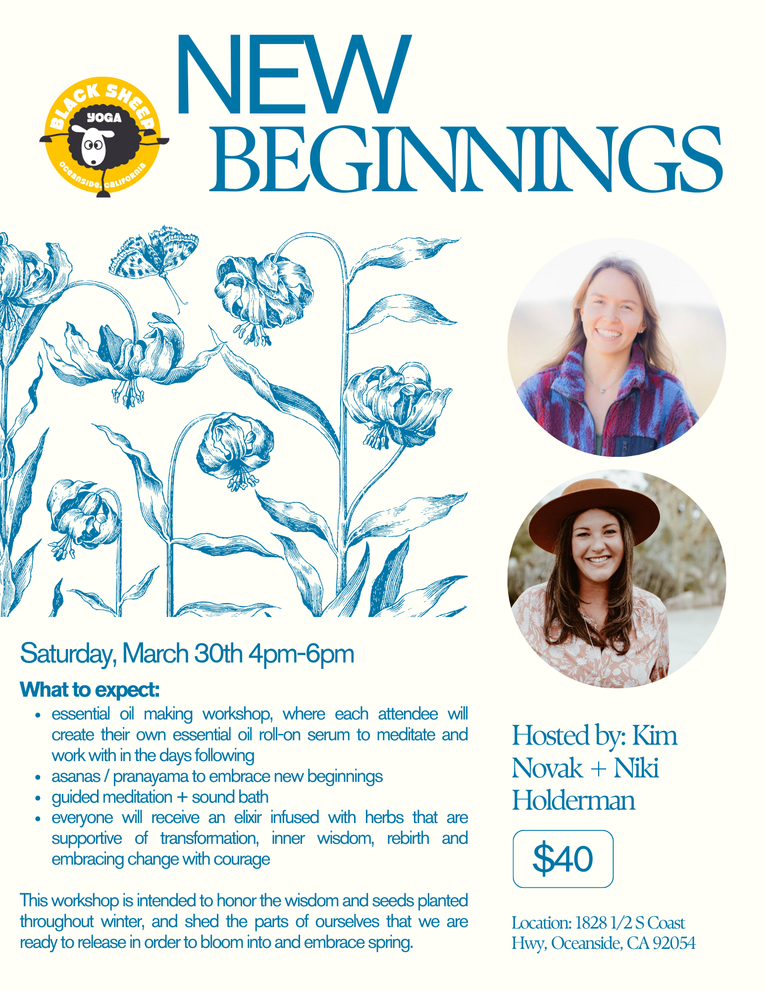 Events & New Classes