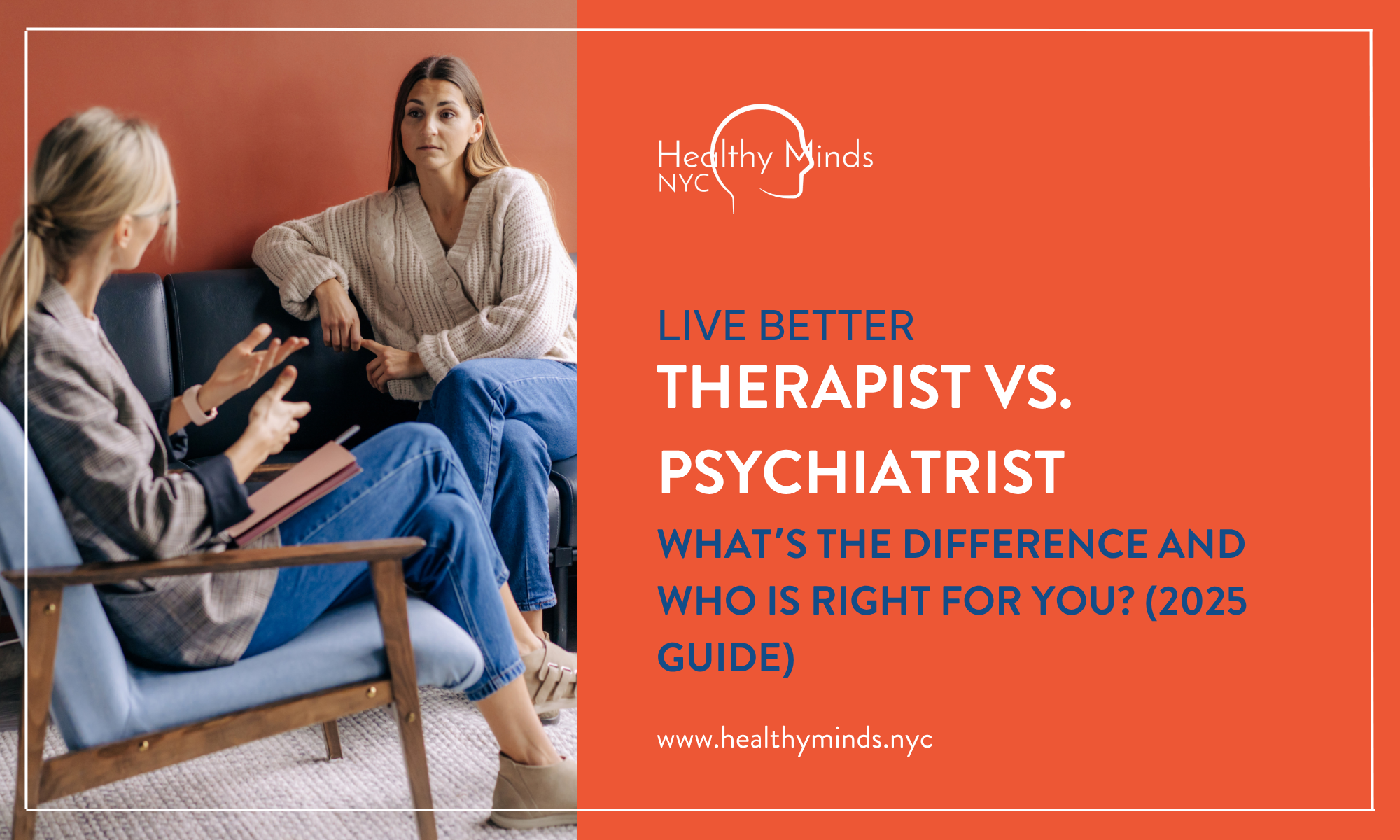 Therapist vs. Psychiatrist: What’s the Difference and Who Is Right for You? (2025 Guide ...