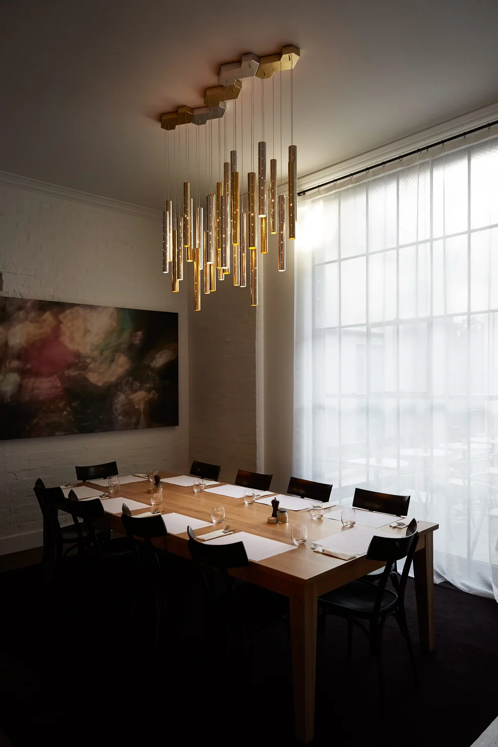 Heavy Rain Chandelier: Majestic High Ceiling Lighting — ILANEL : Light ...