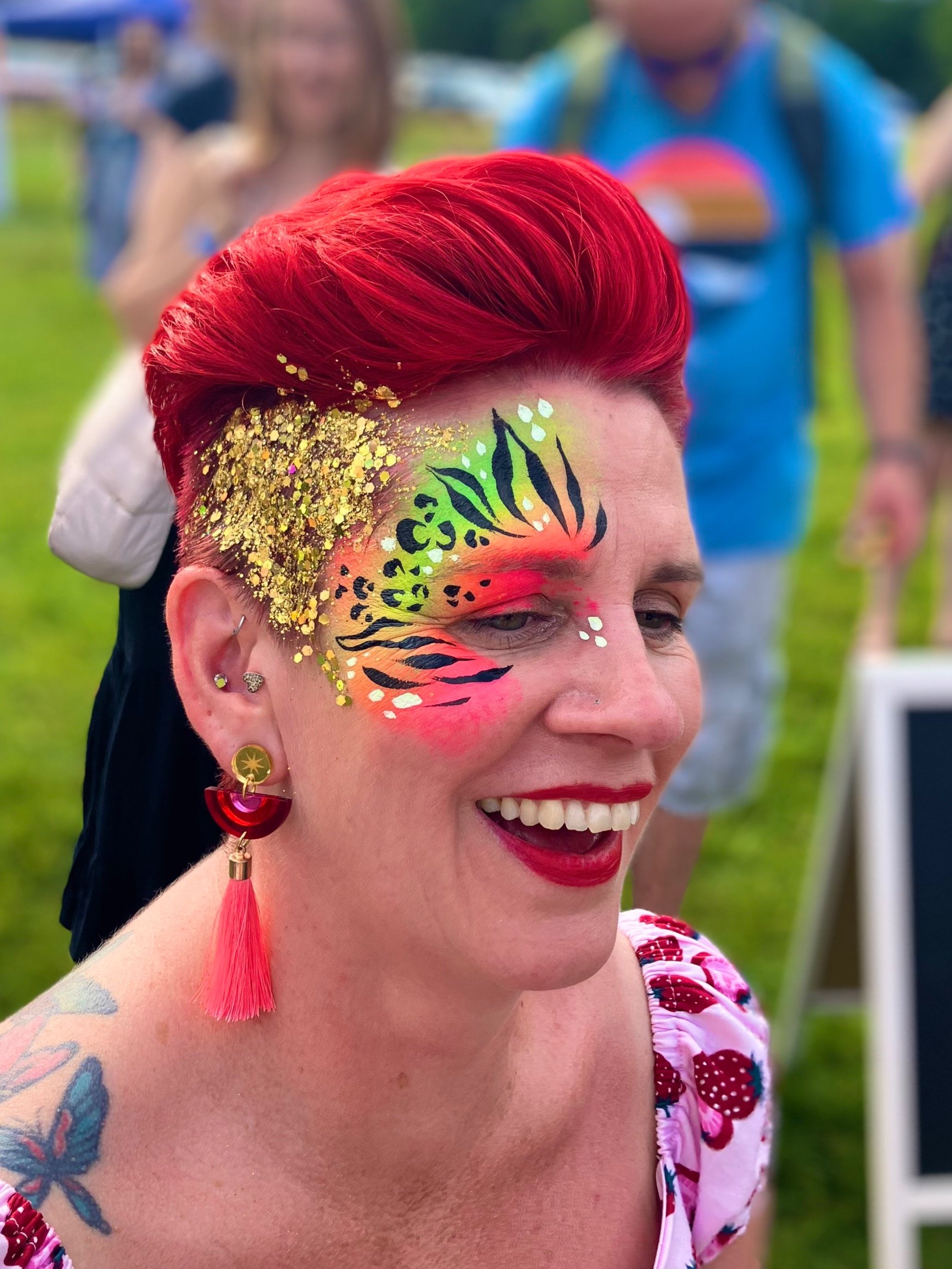 Beautiful face painting for any occasion