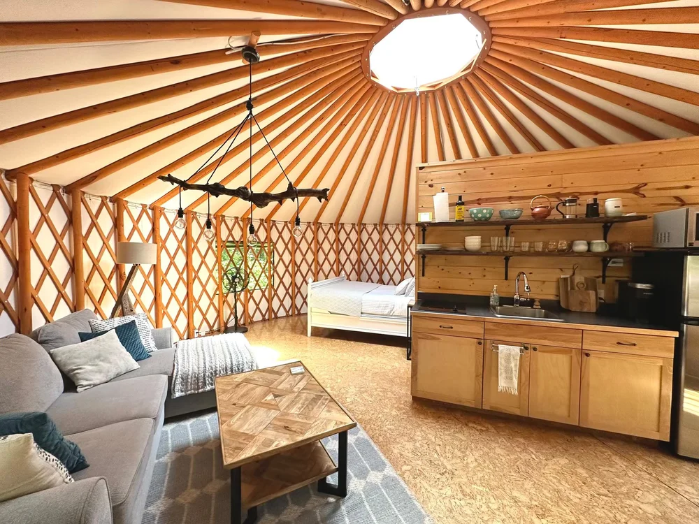 Our Yurts — Flora Bora