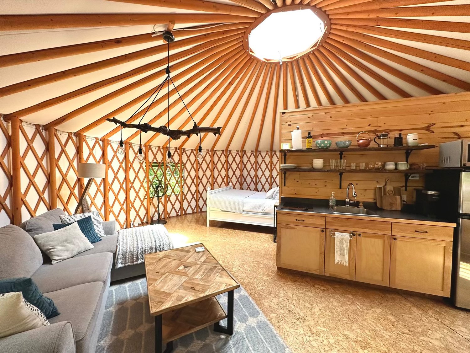 Our Yurts — Flora Bora