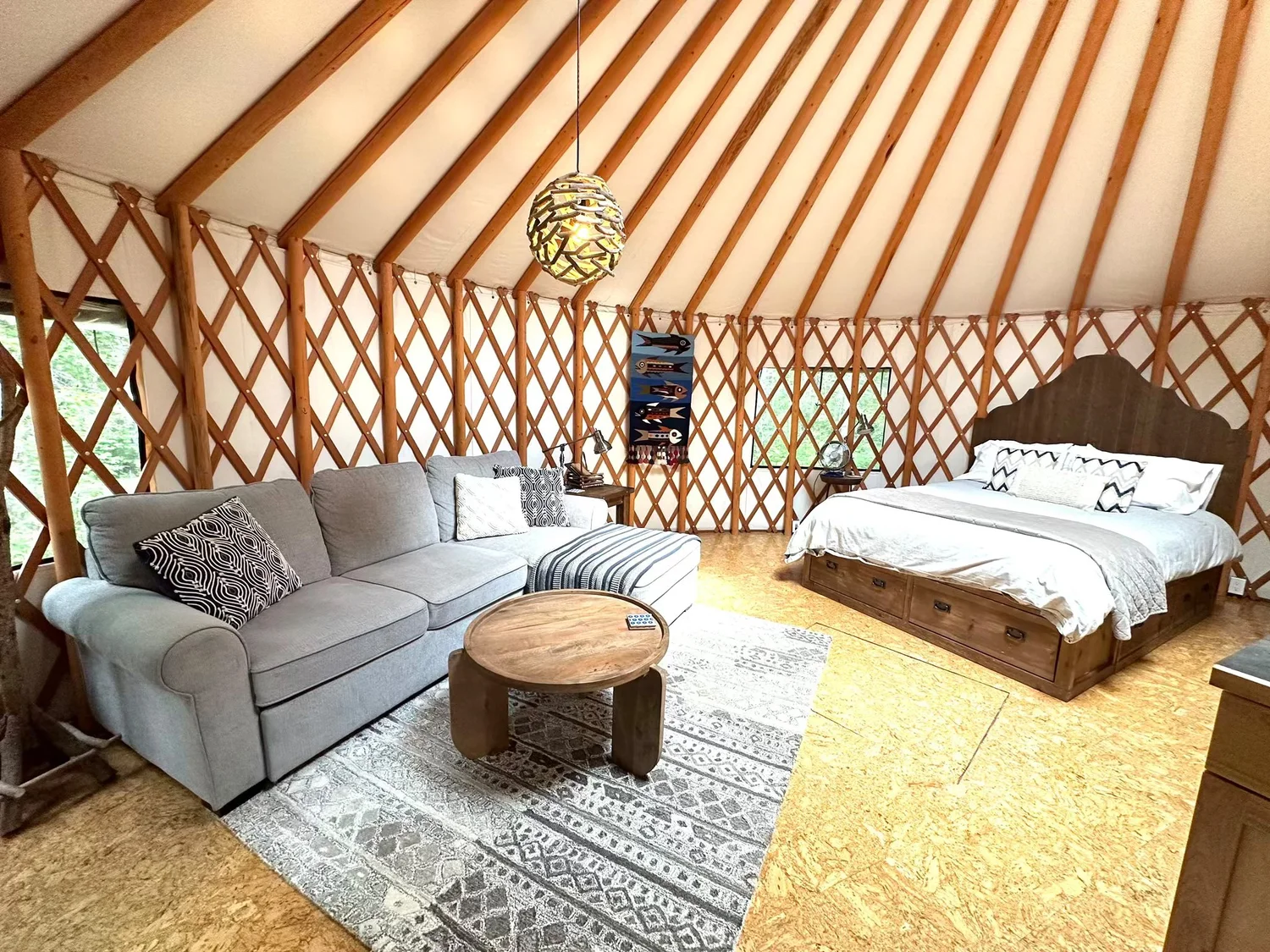 Our Yurts — Flora Bora