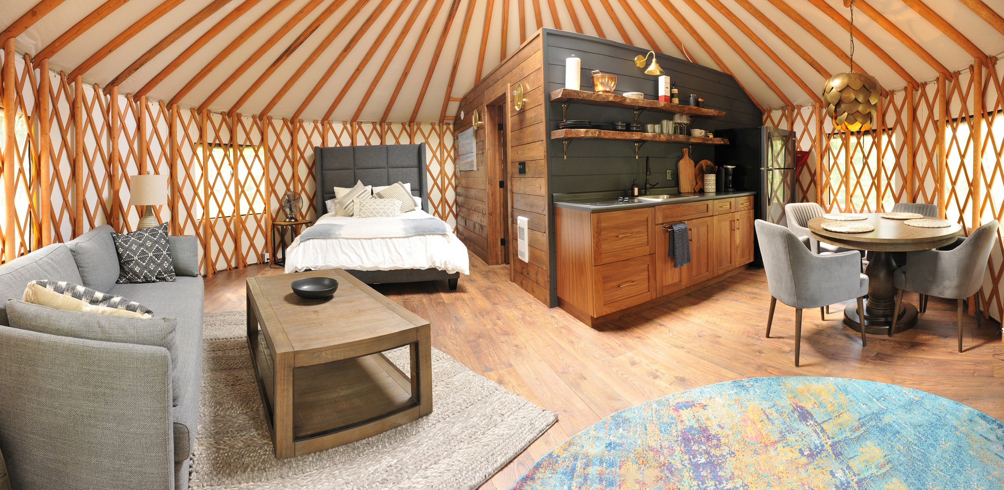 Our Yurts — Flora Bora