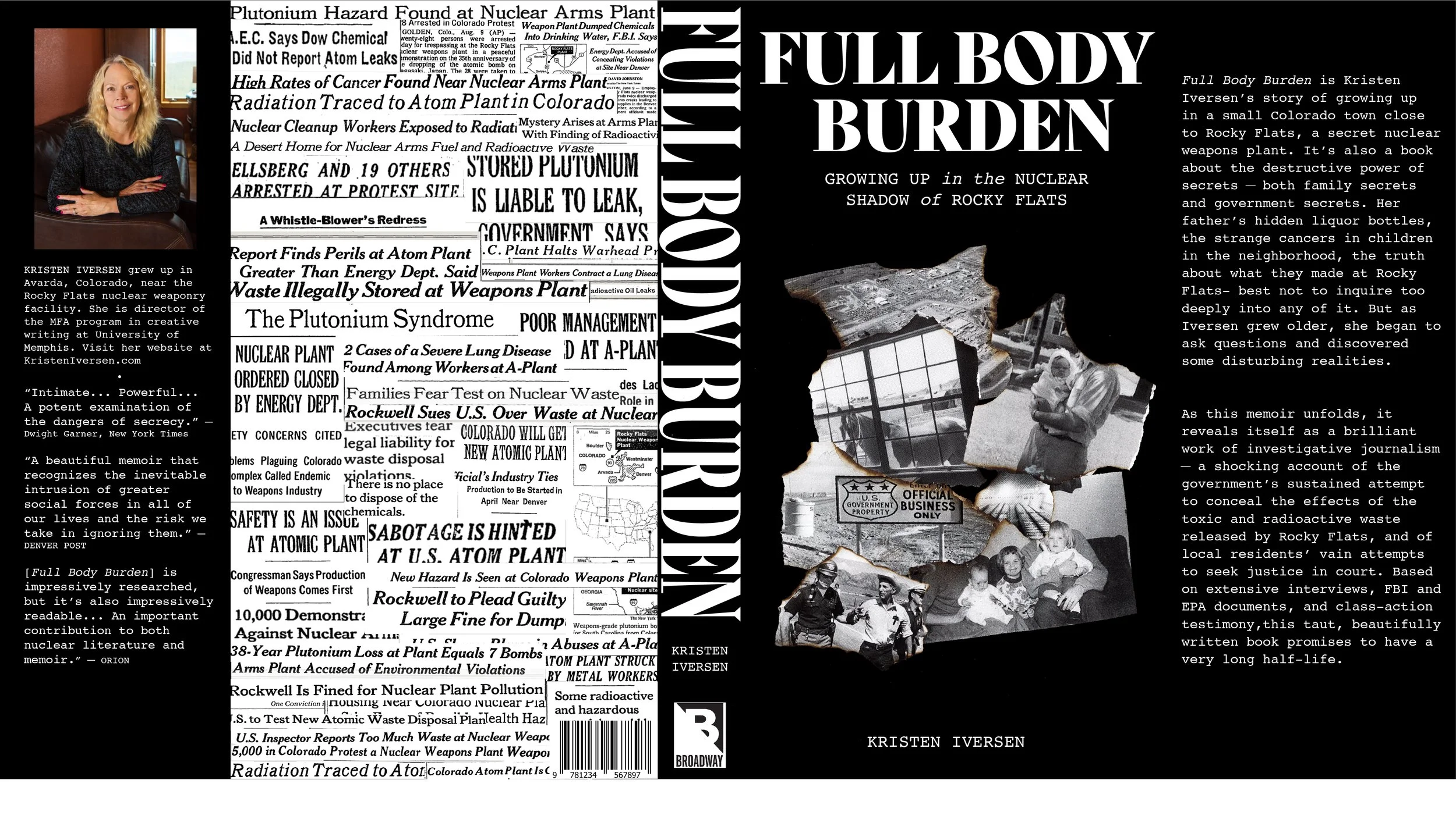 'Full Body Burden' Cover — Julia Hemmingstad