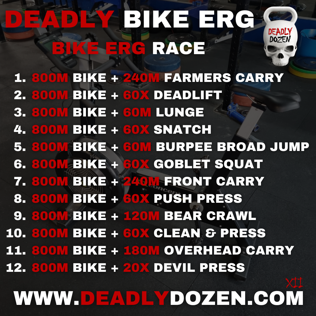 Deadly Dozen Gym Events — Deadly Dozen Fitness Race