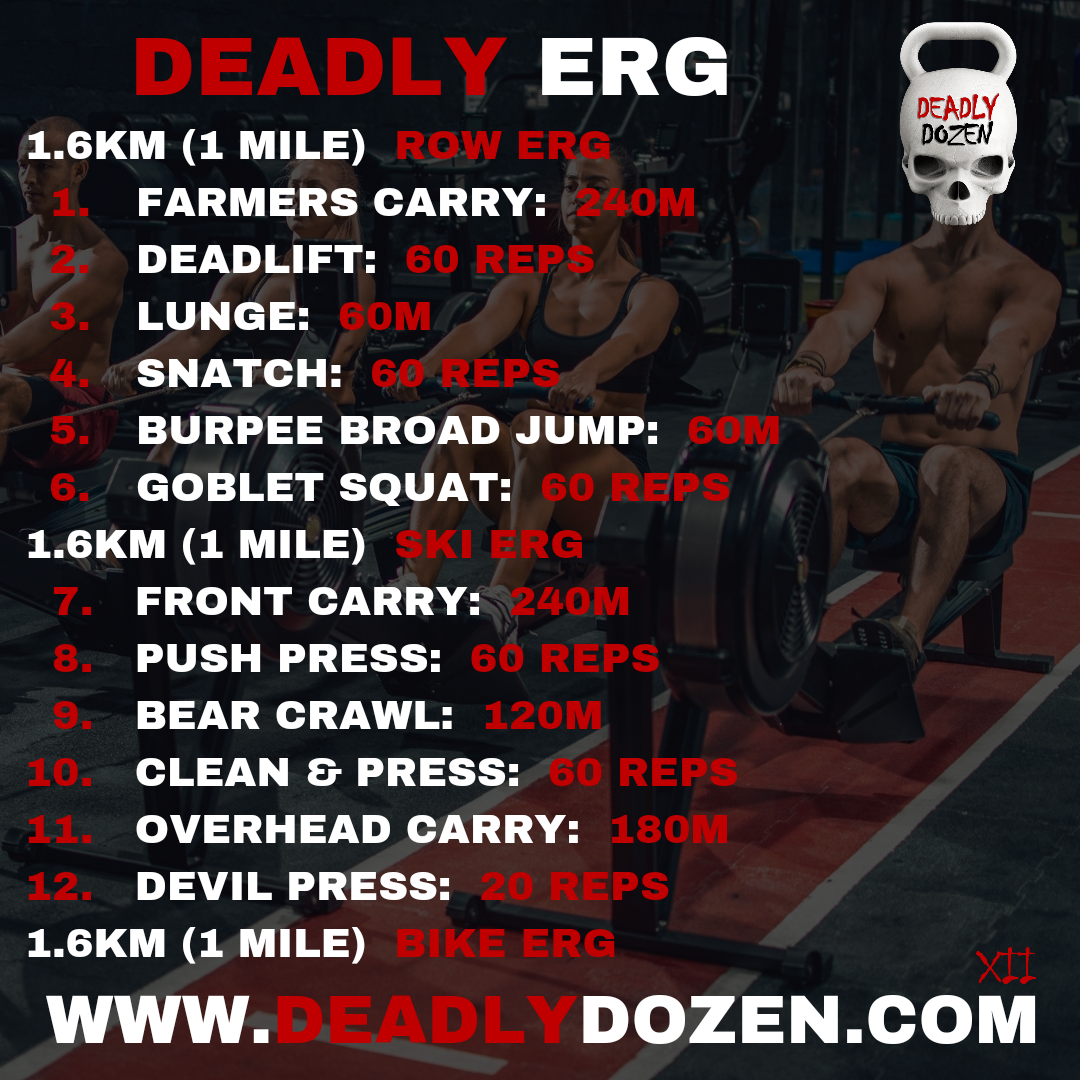 Deadly Dozen Gym Events — Deadly Dozen Fitness Race