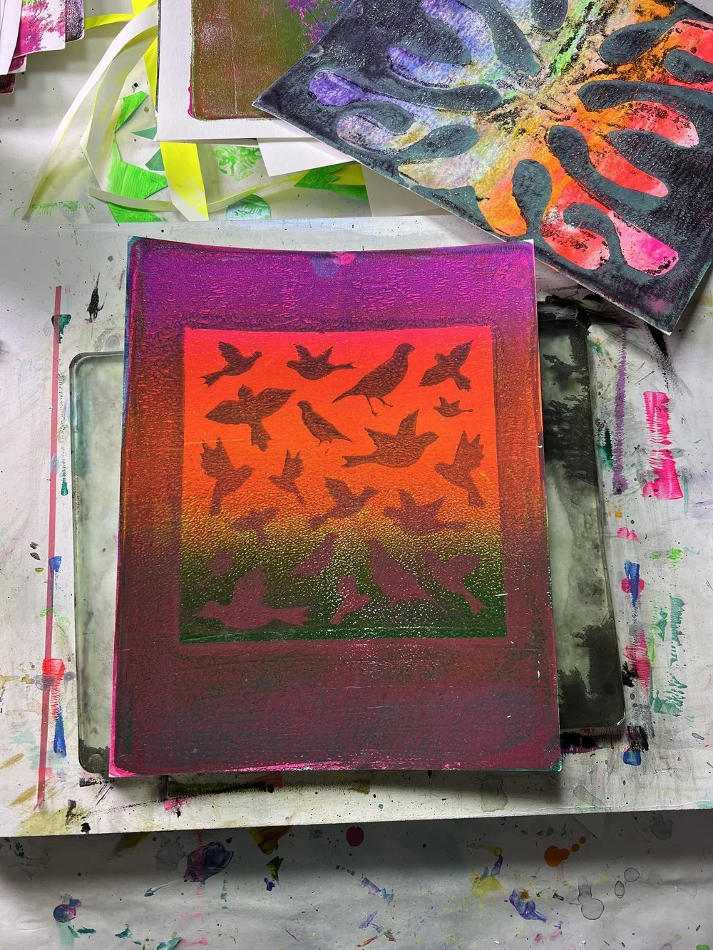 Gel Printing — Josie Lewis