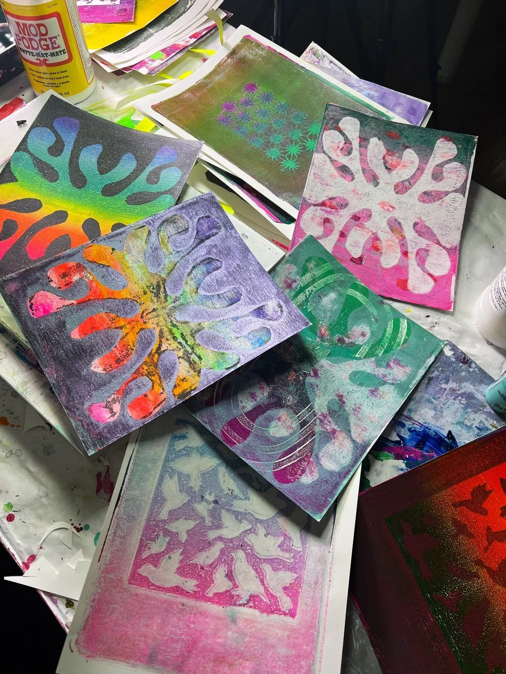 How To Gel Print — Josie Lewis