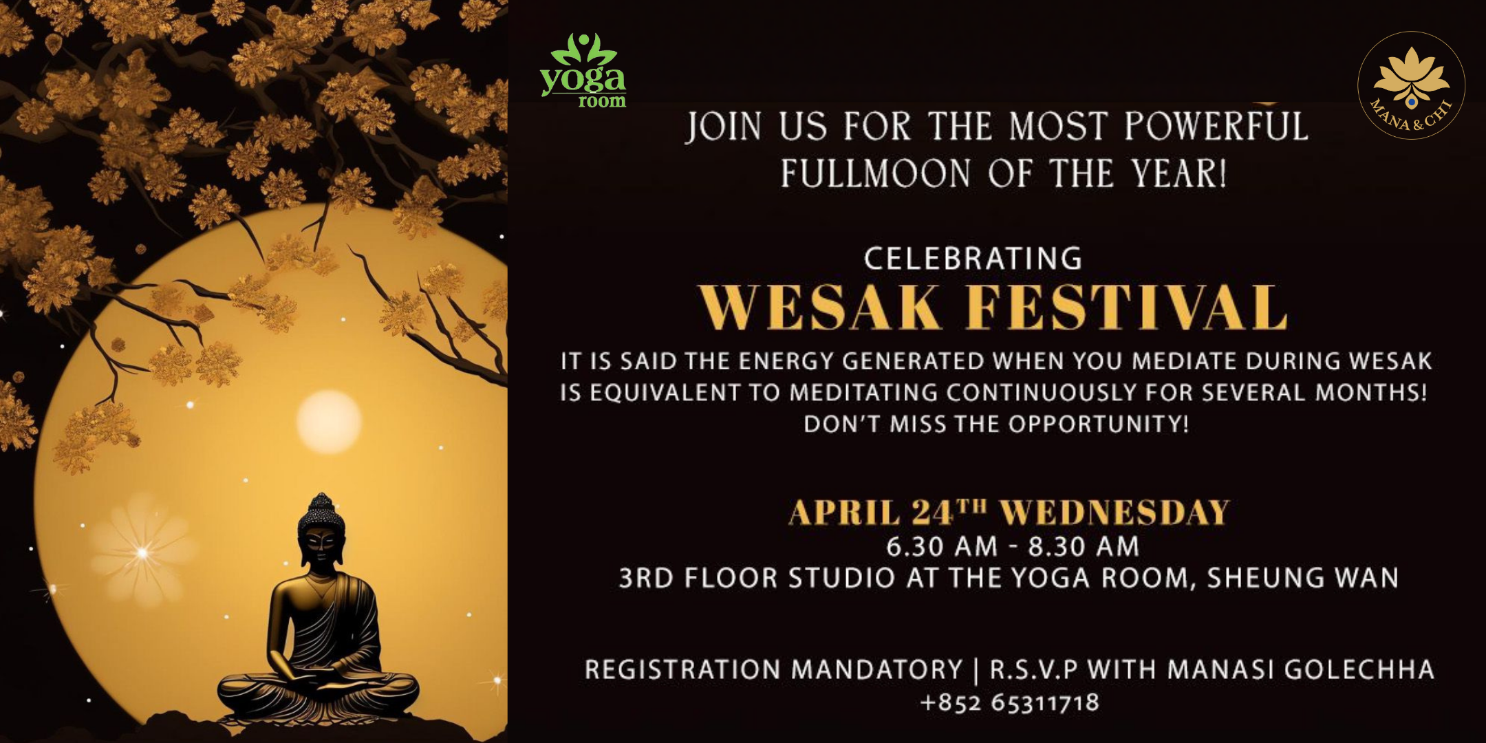 WESAK FESTIVAL FULL MOON MEDITATION — yogaroomhk.com