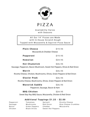 Squirrel Tree Restaurant & Bar — The Squirrel Tree