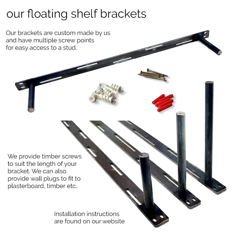 Custom Sized Floating Shelves Australia