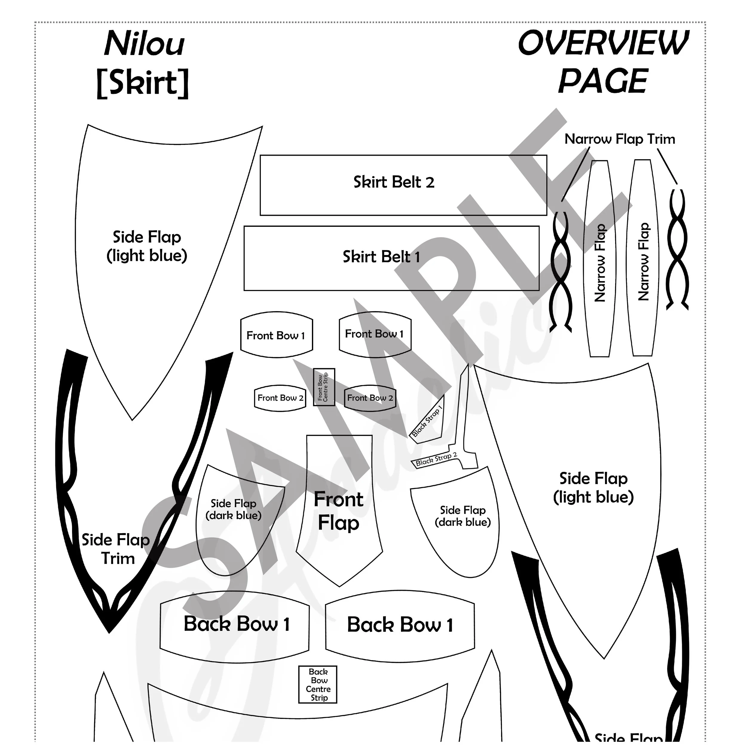Nilou Cosplay Guide [Patterns Pack] — Anaelic