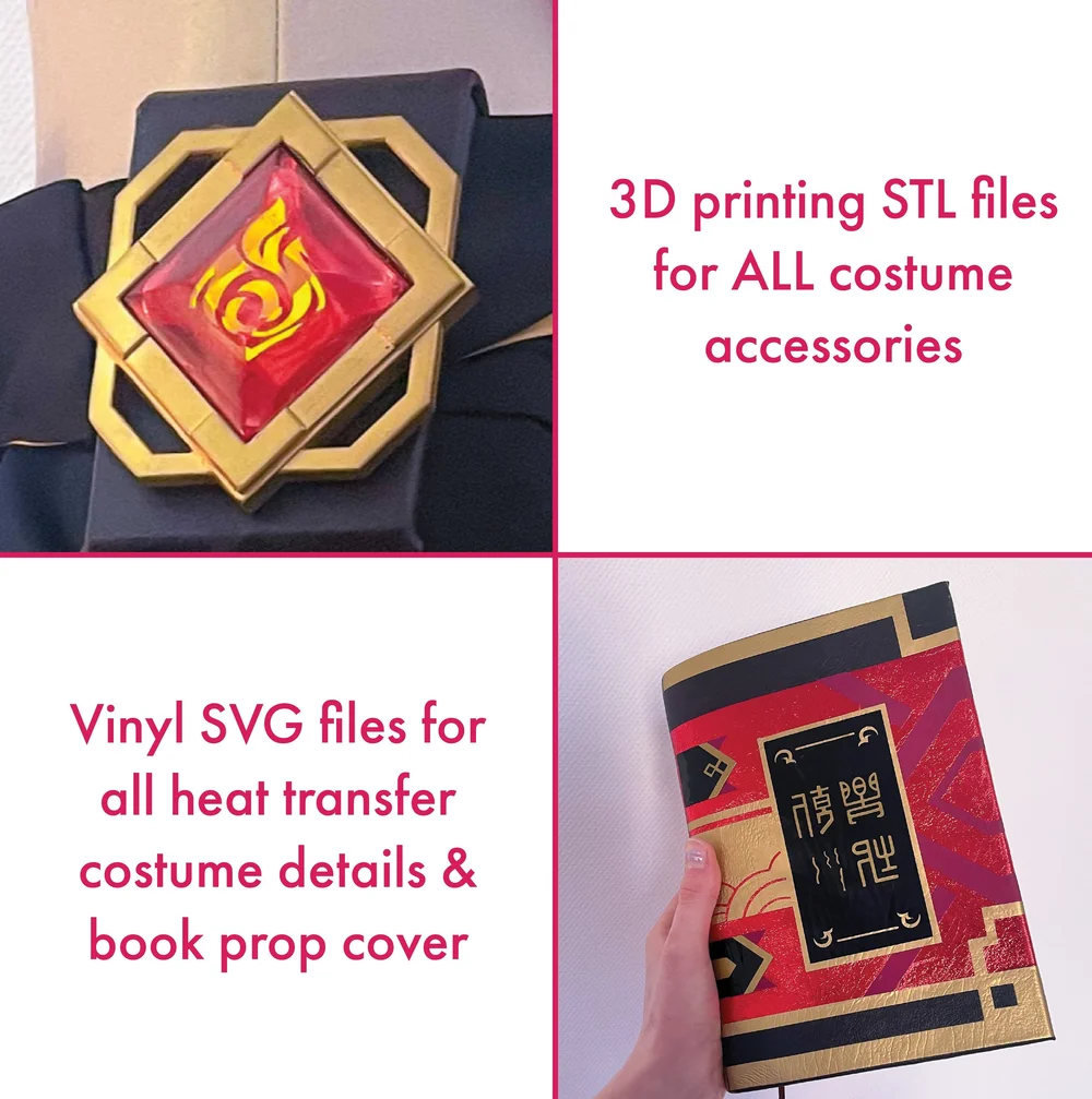 Yanfei Cosplay Guide [Patterns Pack] — Anaelic