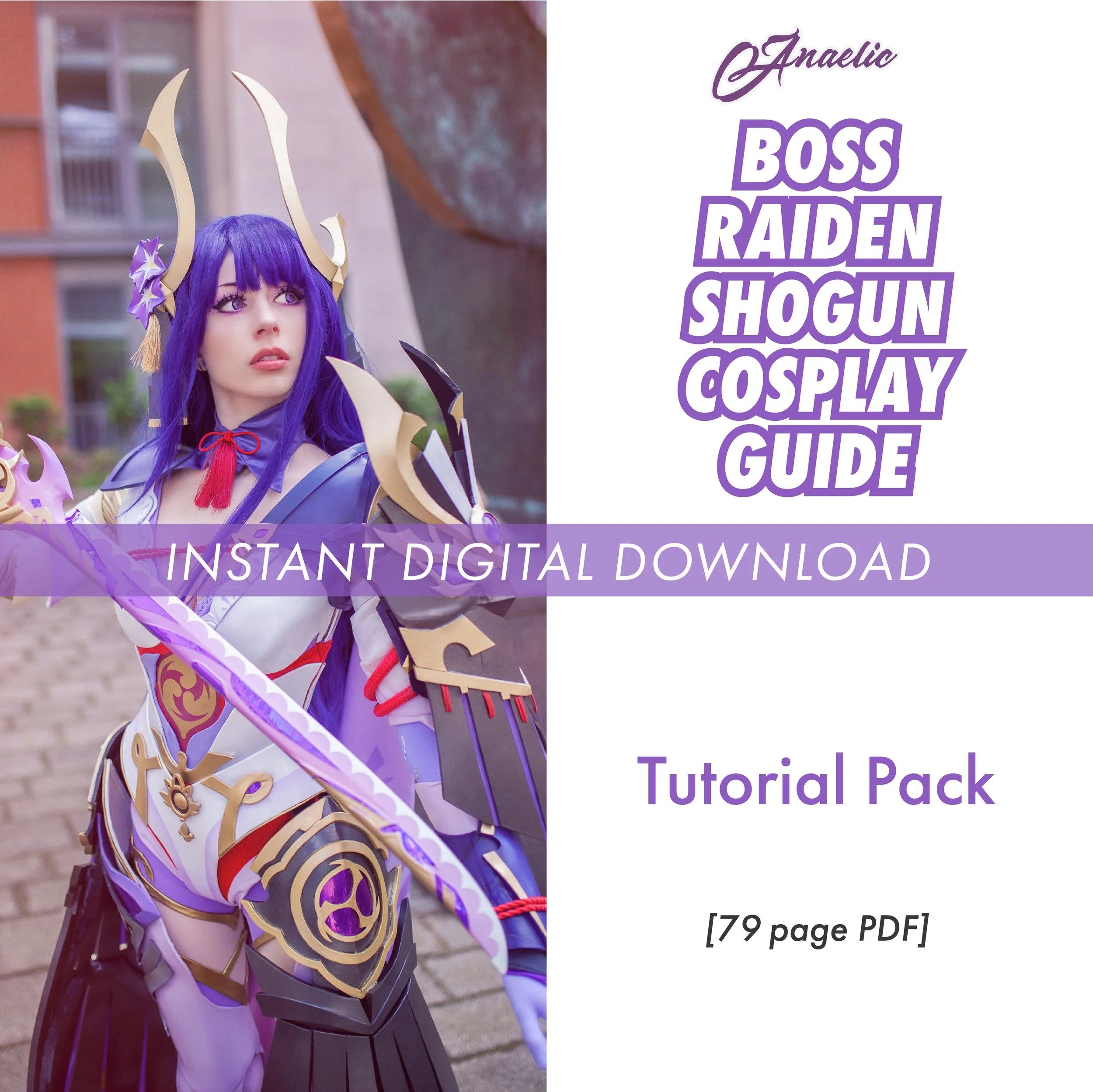Boss Raiden Shogun Cosplay Guide [Patterns Pack] — Anaelic
