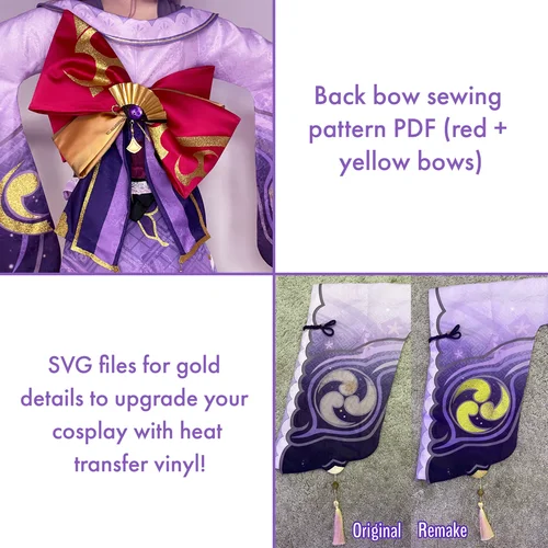 Raiden Shogun Cosplay Guide [Patterns Pack] — Anaelic